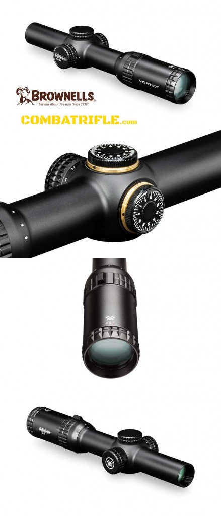 Vortex Optics Strike Eagle 1-6 x 24 AR-BDC Reticle